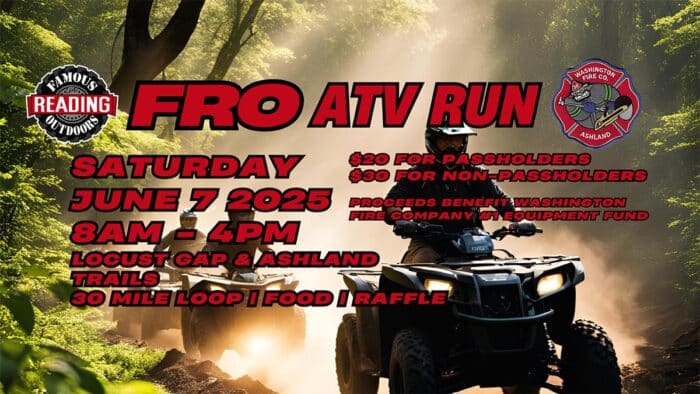 FRO ATV RUN | Reading Outdoors